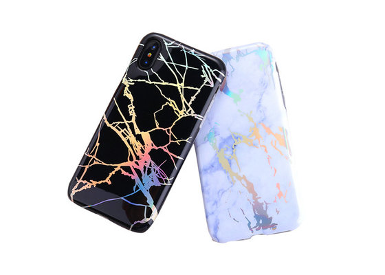 Marble Moblie Phone Protective Shell For Iphone X / Shock Proof Soft TPU Cover