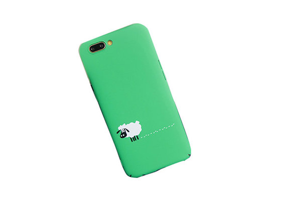 Red And Green Color Cute Animal Pc Phone Cover For Oppo / Iphone X