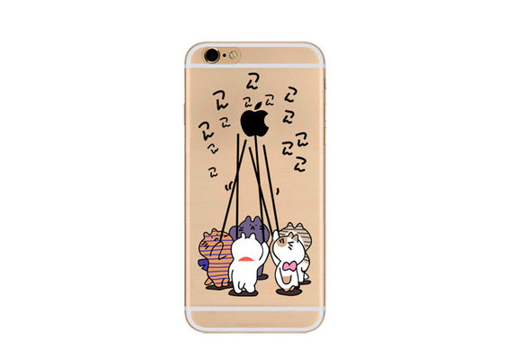 TPU  Apple  iPhone 6S Phone Cases With UV Printing Design For Iphone 6S / 6Plus