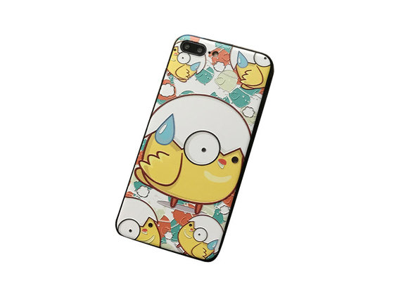 TPU PC Apple Cell Phone Cases With UV Printing Design For Smartphone Anti-scratches