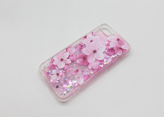 Luxury Fashion Bling Flowing Liquid Floating Sparkle Mobile Cases And Covers