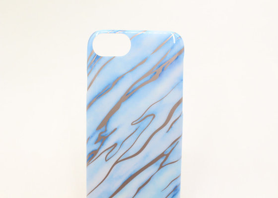 IMD Hard Phone Case For Iphone / Mobile  Phone Back Cover With Marble Style
