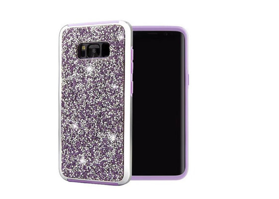 PC+TPU S9 plus Samsung Galaxy Phone Cases With Crystal Decoration Awesome Protective