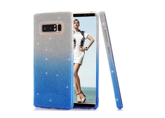 5 Color PC + TPU Samsung Galaxy Phone Cases With Glitter powder , Samsung Android Phone Cases