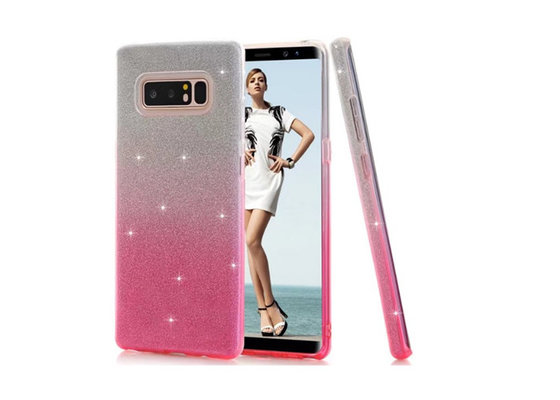 5 Color PC + TPU Samsung Galaxy Phone Cases With Glitter powder , Samsung Android Phone Cases
