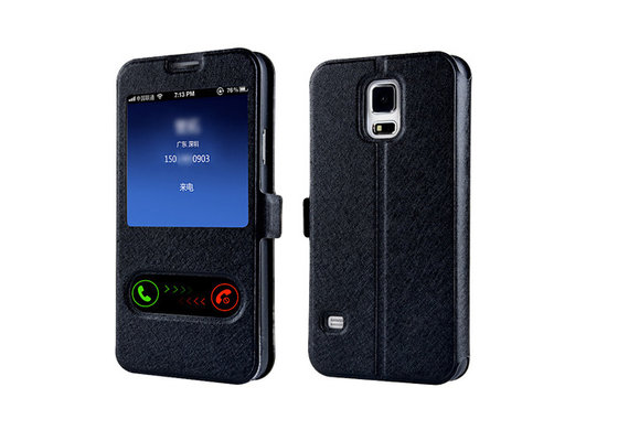 Window View Stand Feature Magnet Closure Phone Case for Samsung Galaxy Note 8 s8