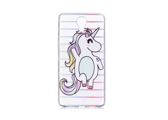 TPU With Unicorn UV Printing Cell Phone Back Cover For Infinix Note4 X572