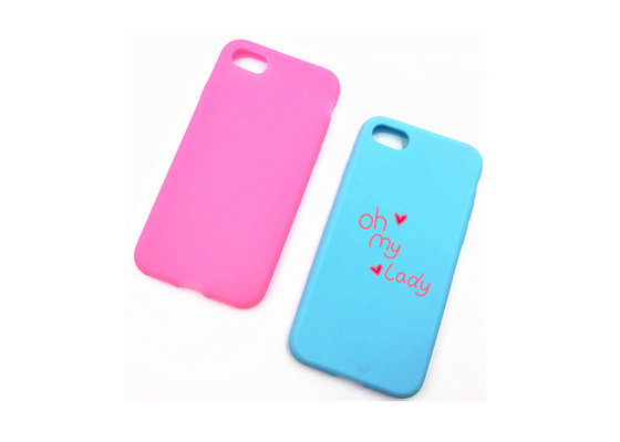 Slim Fit , Easy To Hold Soft Silicone Apple Cell Phone Cases For Iphone 6 6s 7 7s