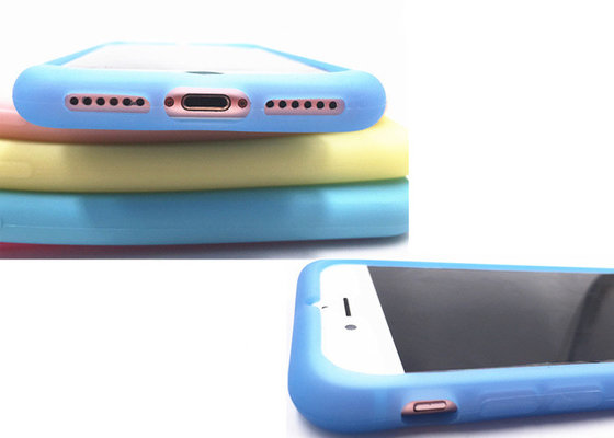 Slim Fit , Easy To Hold Soft Silicone Apple Cell Phone Cases For Iphone 6 6s 7 7s