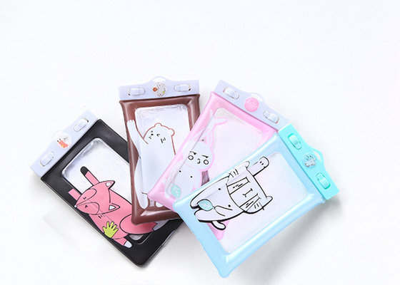 Fresh Style Mobile Phone Accessories PVC Transparent Waterproof Phone Bag For Swimming