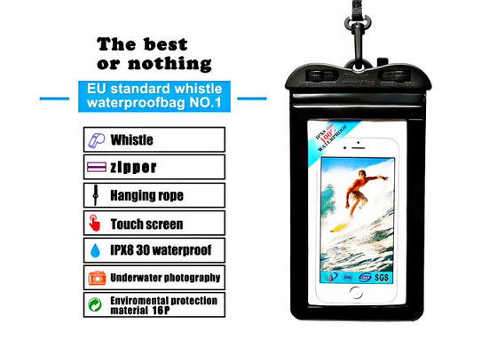 EU IPX8 30cm Fingerprints Unlock Waterproof Phone Case Mobile Phone Accessories