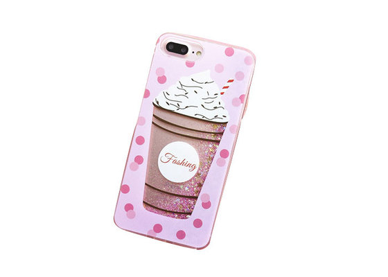 All-enclosed Drop-proof Glitter Phone Shell Liquid-sand Protective Phone Cases