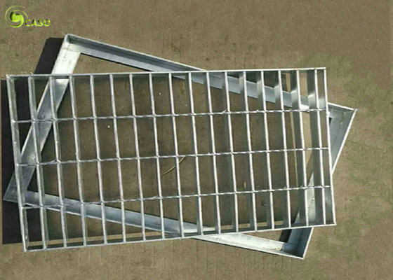 Burglar Drain Trench Cover Welded Sawtooth Steel Bar Walkway Floor Grating supplier