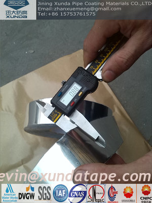 Aluminium foil waterproof bitumen tape for sealing
