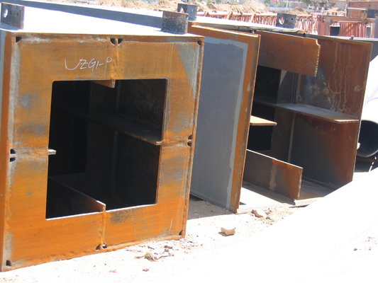 Baffler Assembly Box Beam Welding