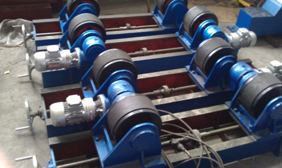 Electrical Lead Screw Adjustable Welding Turning Rolls 