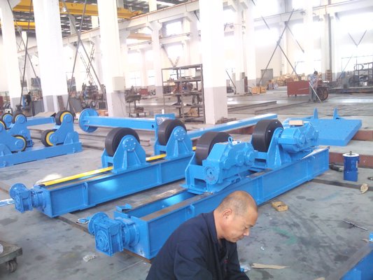 Electrical Lead Screw Adjustable Welding Turning Rolls 