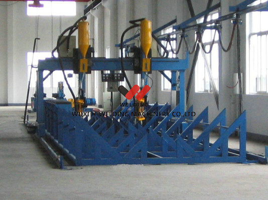 SAW welding H Beam Welding Line Gantry Type For welding seam/H beam