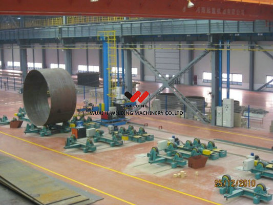 Automatic pipe Production Line / Welding Center For Large Tank / Pipe / Vessel