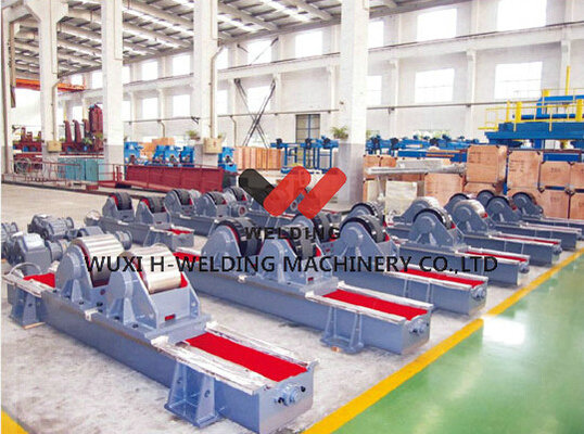 10 Ton Vessel / Tank Welding Rotators Bolt , VFD Rotary Cntrol Loading