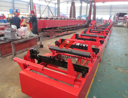 Front End Side Assembly Machine For Horizontal H Beam Production Line , Suitable Web Height 1.5m