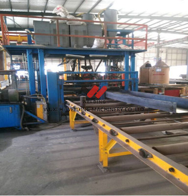 Front Welding Machine For H Beam Welding Line , Horizontal type, High Efficiency