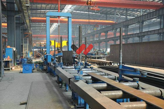 Servo Motor H Beam Production Line Automatic for Steel Structure Making