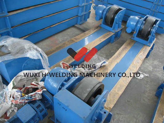 20T Vessel / Tank Rotators , Bolt Adjustable Welding Rotator , 2 × 1.1kw