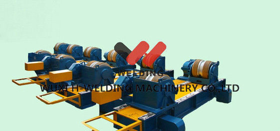 20000 Kg Bolt Adjusting Welding Turning Rolls For Tank / Pipe Welding
