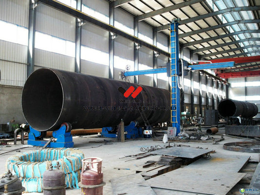 Advanced Tank Pipe Welding Rotators Self Aligning 5T For Metallurgical Industry