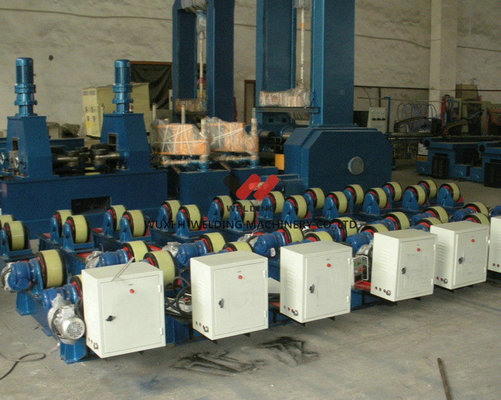 5000kg Rotary Circular Pipe Welding Rotator Lead Screw With High Speed