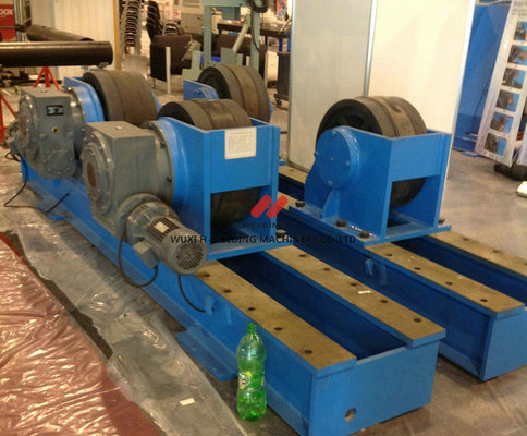 Adjustable Welding Turning Roller 100T With VFD Control For Boiler Industries