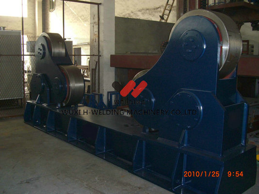 PU roller anti abrasion Aligning Pipe Rotators 50T Automated Welding Equipment