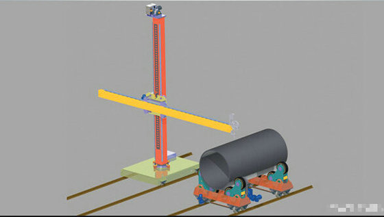Shell / Wind Tower Welding Manipulator Automatic Remote Control