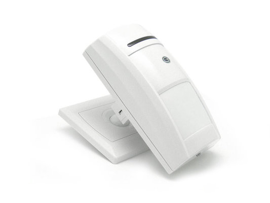 White Dual-tech PIR Detector With 12M Long Range And NC / NO Optional