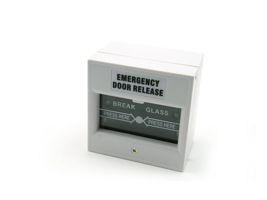 Break glass Manual Alarm Call Point fire alarm , White and  resettable 