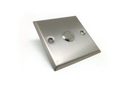 Stainless Steel NO Emergency Panic Button wired for home security