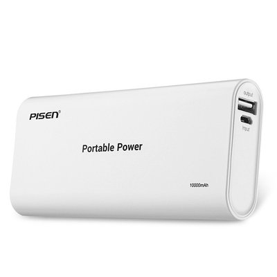 PISEN Best Selling CB CE FCC KC RoHS Mobile Universal Power Bank 10000mah Portable Charger