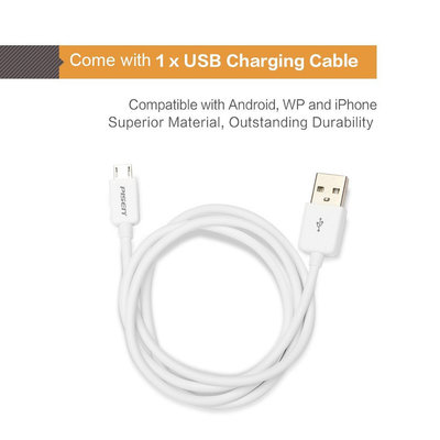 External Battery PISEN Mobile Universal Power Bank 5000mAh Portable Charger