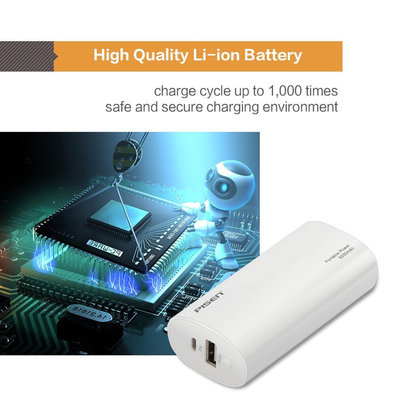 External Battery PISEN Mobile Universal Power Bank 5000mAh Portable Charger
