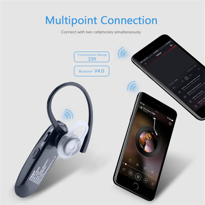 PISEN DSP Noise Cancelling Mini Wireless Stereo Bluetooth Earphone With Mic for Bluetooth Devices