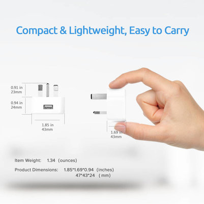 CCC CB CE FCC PSE RoHS UL Certification PISEN 5V 1A Mobile Phone Portable UK USB Wall Charger