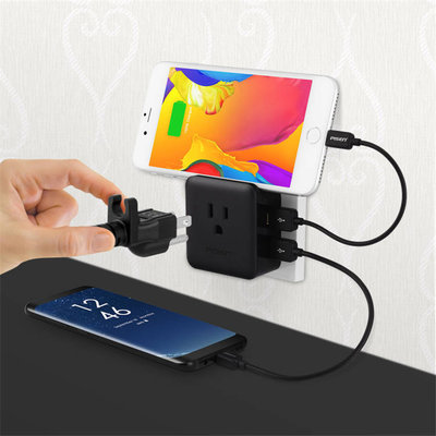 PISEN NEW 2017 Mobile Phone Portable 5V 1.5A 2.4A US Dual USB Wall Charger