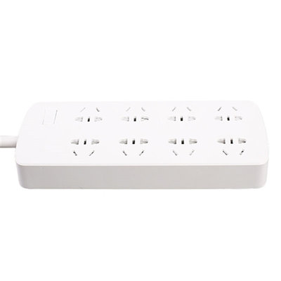PISEN 1.8m 6ft Cable One Switch Child Protection 8 Outles Power Strip
