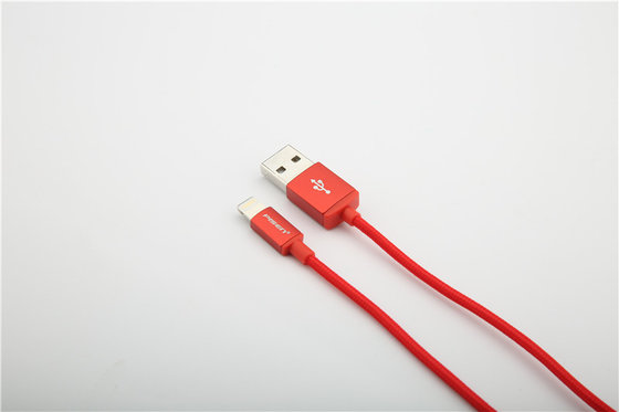 PISEN High Quality Multicolor Durable 1m 1.5m Double Sides Workable Nylon Braided Cable for iPhone iPad iPod