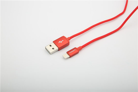 PISEN High Quality Multicolor Durable 1m 1.5m Double Sides Workable Nylon Braided Cable for iPhone iPad iPod