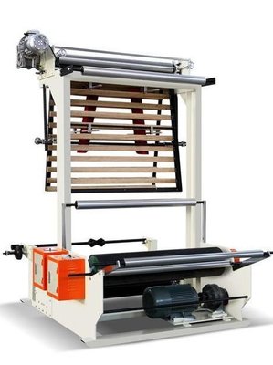 HDPE LDPE Plastic Film Side Gusseting Machine ,  Side Inserting Machine