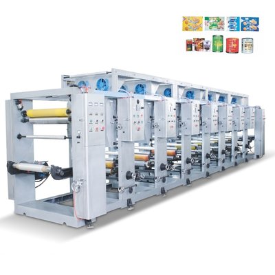 High Speed Printing Machine Semi Automatic Speed Adjustable Gravure