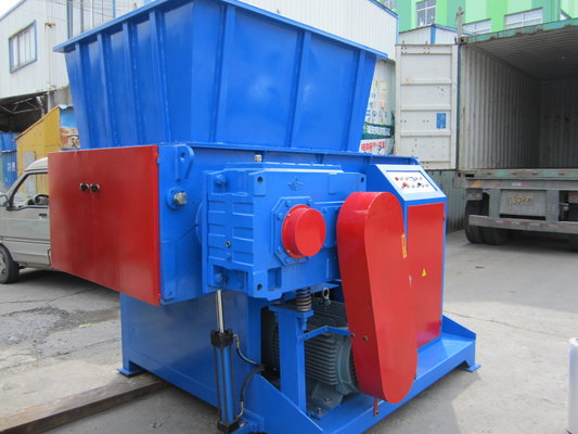 40mm Screen Industrial Plastic Shredder Machine , Plastic Bag Recycling Machine