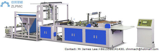 PP PE Automatic Plastic Bag Making Machine PLC Control Fast Cooling